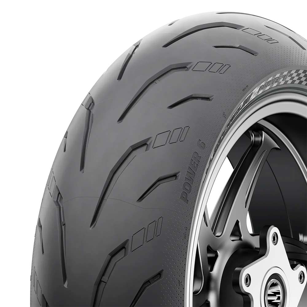 Pneu Michelin Power 6 180/55ZR17 73W TL Traseiro
